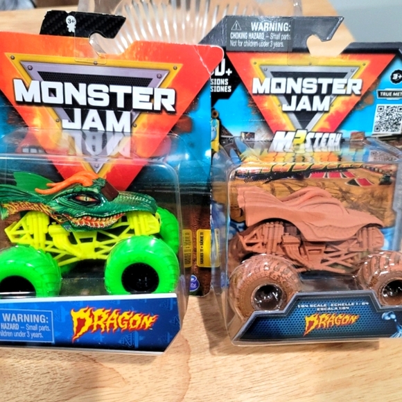 Monster Jam | Toys | Monster Jam Dragon Series 1 Dragon Mystery Mudder ...